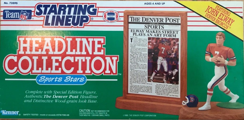 1991 NFL Headline - Starting Lineup Figures